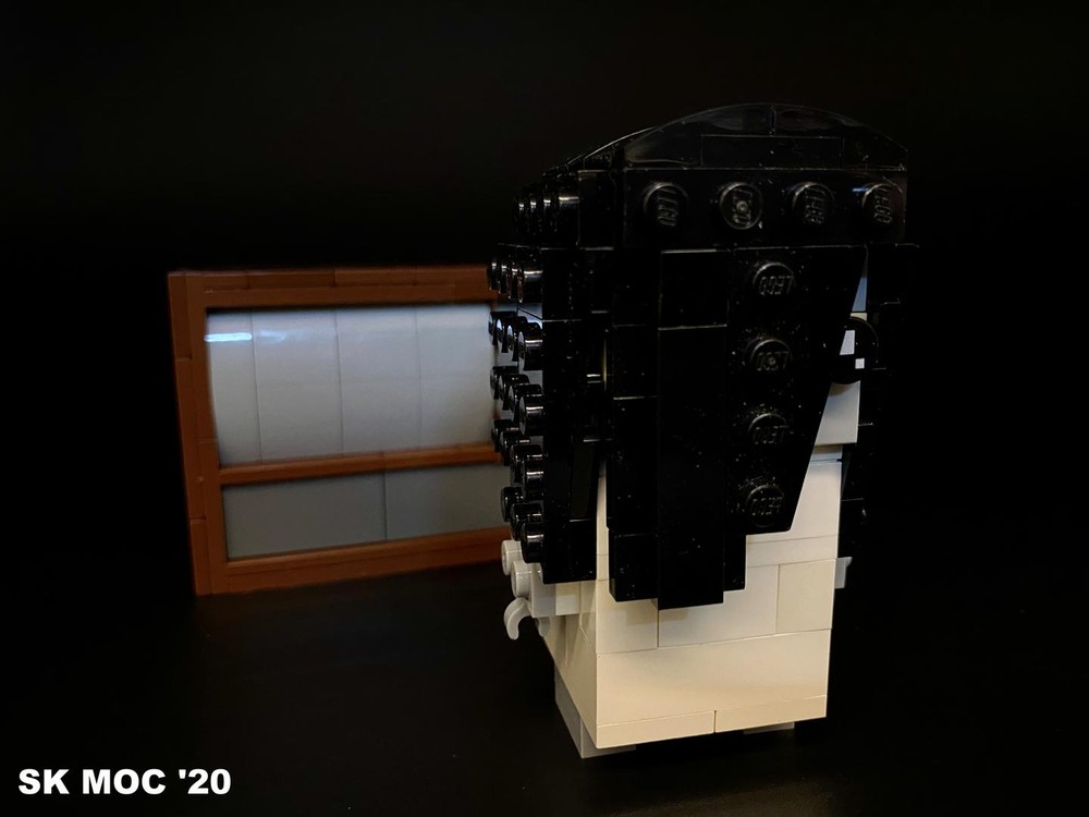 Lego Moc Brickheadz Sadako By Skmoc Rebrickable Build With Lego