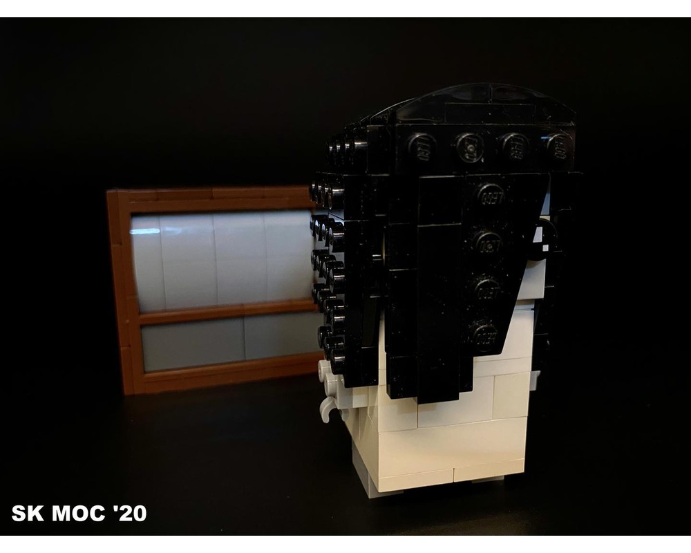 Lego Moc Brickheadz Sadako By Skmoc Rebrickable Build With Lego
