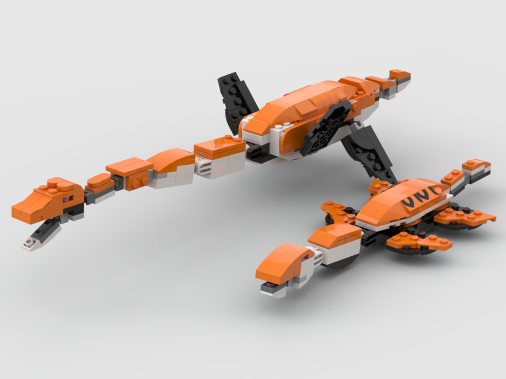 LEGO MOC 31129 Thalassomedon and Serpentisuchops by bloooop ...