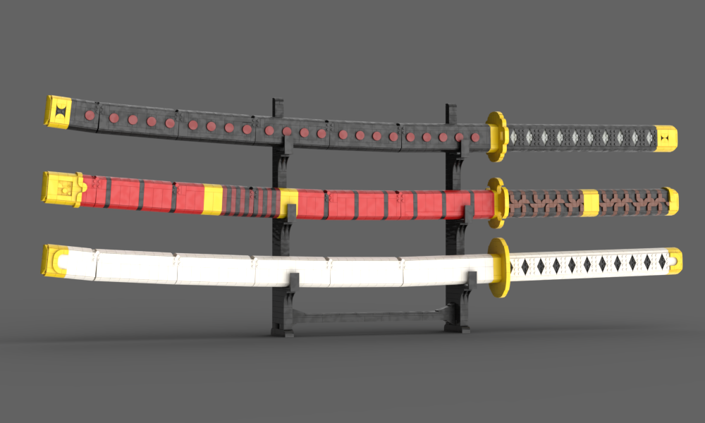 LEGO MOC Zoro's Swords by OfficiallyQuit | Rebrickable - Build with LEGO