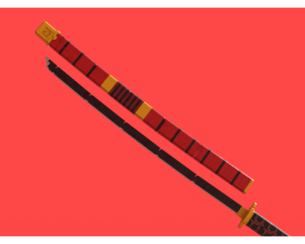 LEGO MOC Zoro's Swords by OfficiallyQuit | Rebrickable - Build with LEGO