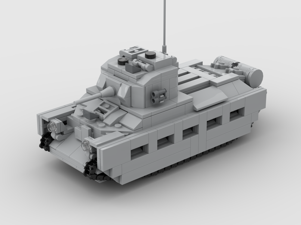 LEGO MOC Matilda II by Militarized Bricks | Rebrickable - Build with LEGO