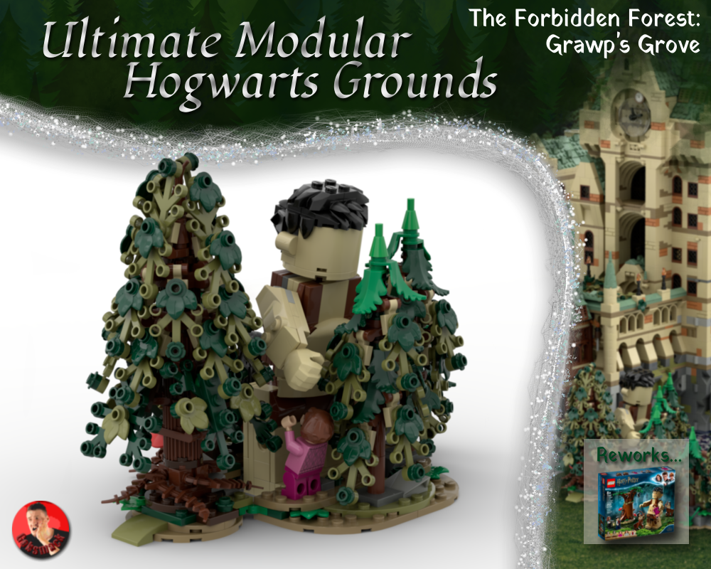 LEGO MOC HP Modular - Forbidden Forest: Grawp's Grove by Gobsmack ...