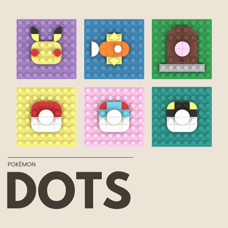 LEGO MOC Pokémon DOTS by Pepestudss | Rebrickable - Build with LEGO