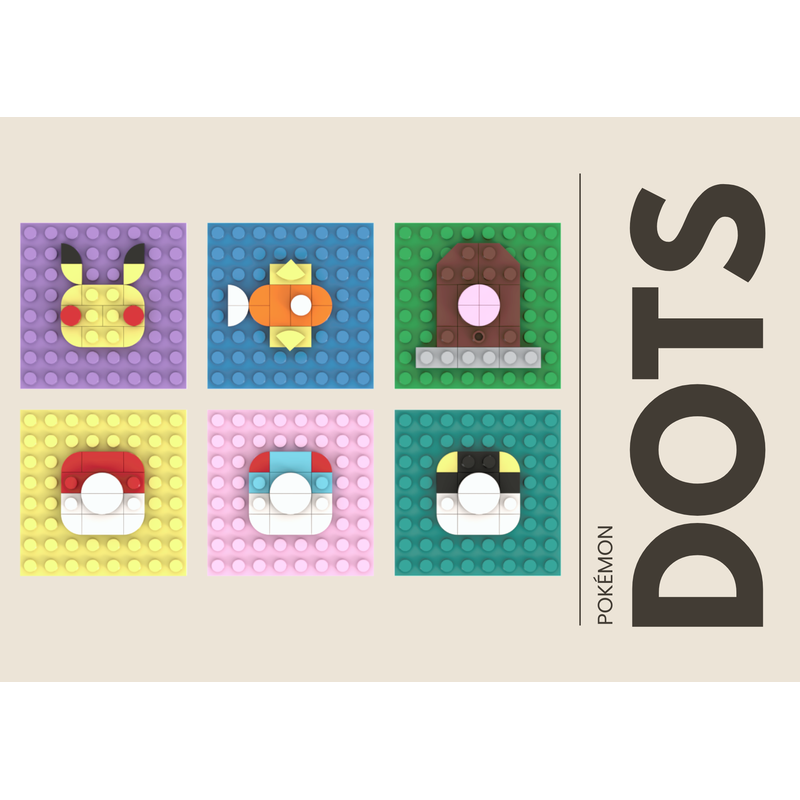 LEGO MOC Pokémon DOTS by Pepestudss | Rebrickable - Build with LEGO