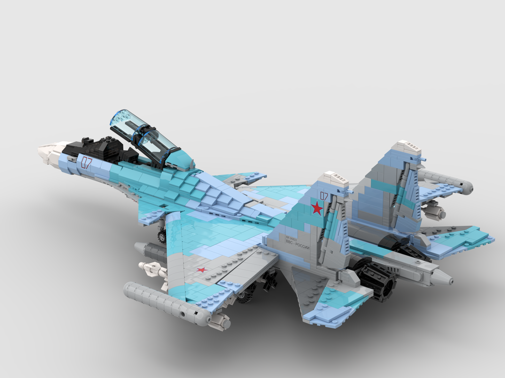 LEGO MOC Su-30 by Brickmig | Rebrickable - Build with LEGO