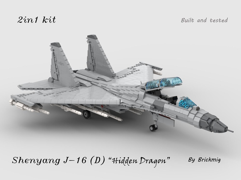 LEGO MOC-190103 J-16 (D) by Brickmig | Rebrickable - Build with LEGO