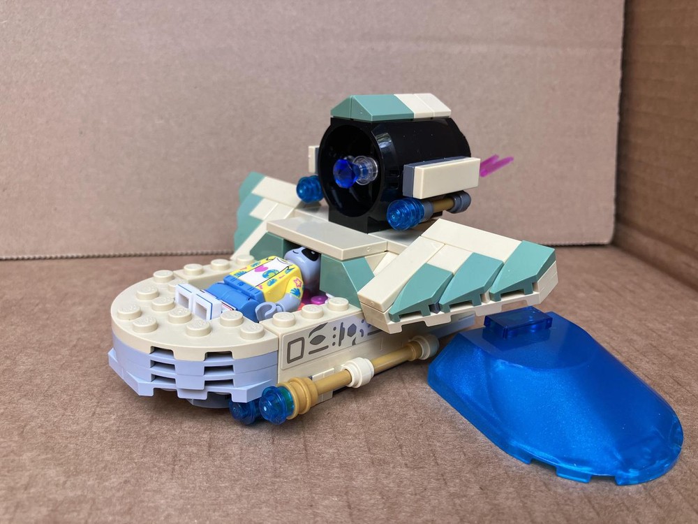Lego Moc Egyptian Jet By Eva001 Rebrickable Build With Lego