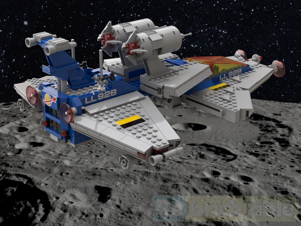 LEGO MOC FX Star Patroller (6931, 6847, 6848 Remakes) from 2x 10497 ...