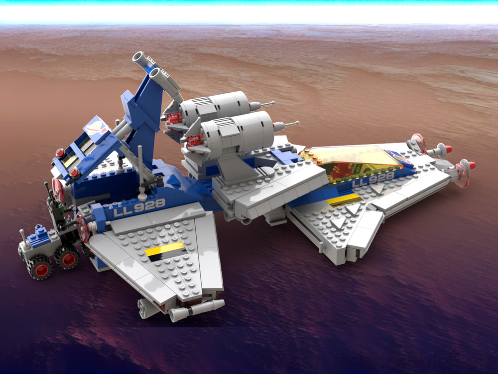 LEGO MOC FX Star Patroller (6931, 6847, 6848 Remakes) from 2x 10497 ...