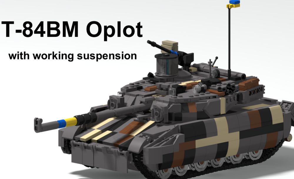 LEGO MOC-190121 T-84BM Oplot by Loraxxx | Rebrickable - Build with LEGO