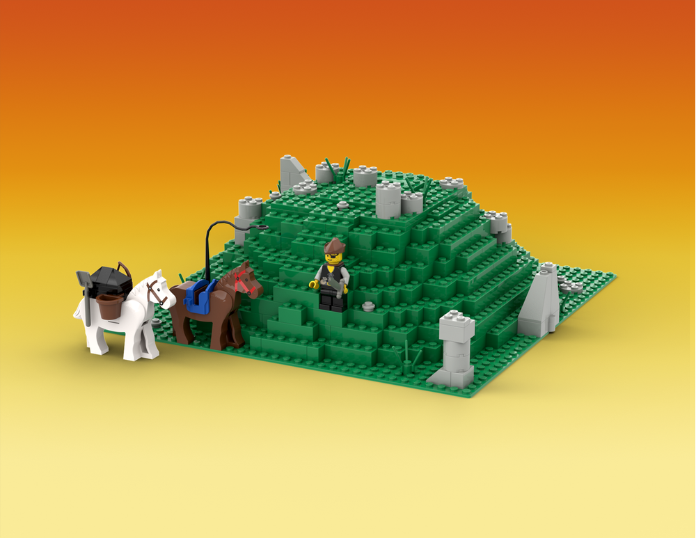 LEGO MOC Haunted Barrow by Tyfighter77 | Rebrickable - Build with LEGO