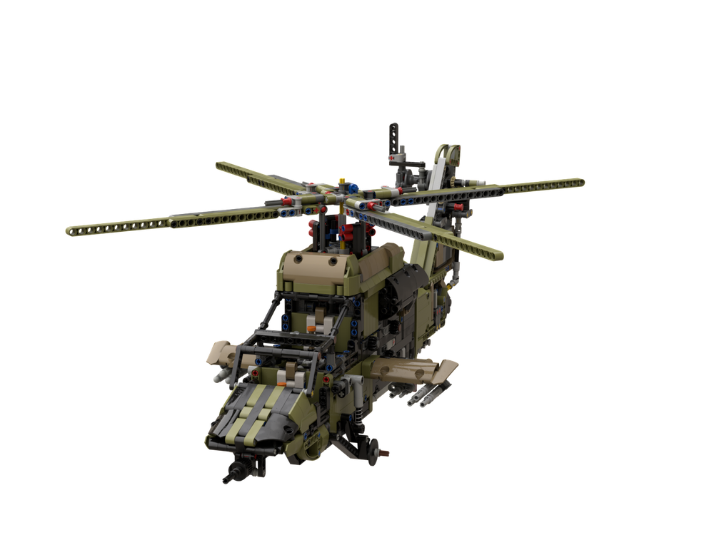 Lego Moc 42110 Helicopter By Cobalt Rebrickable Build With Lego