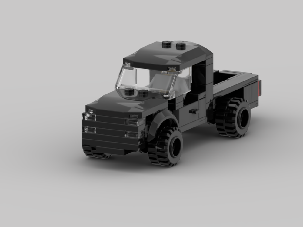 LEGO MOC Chevy Silverado by WILD_BLUEY | Rebrickable - Build with LEGO