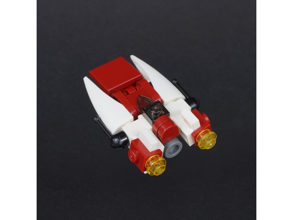 LEGO MOC Star Wars micro scale fighters A-Wing, X-Wing, Tie Advanced ...
