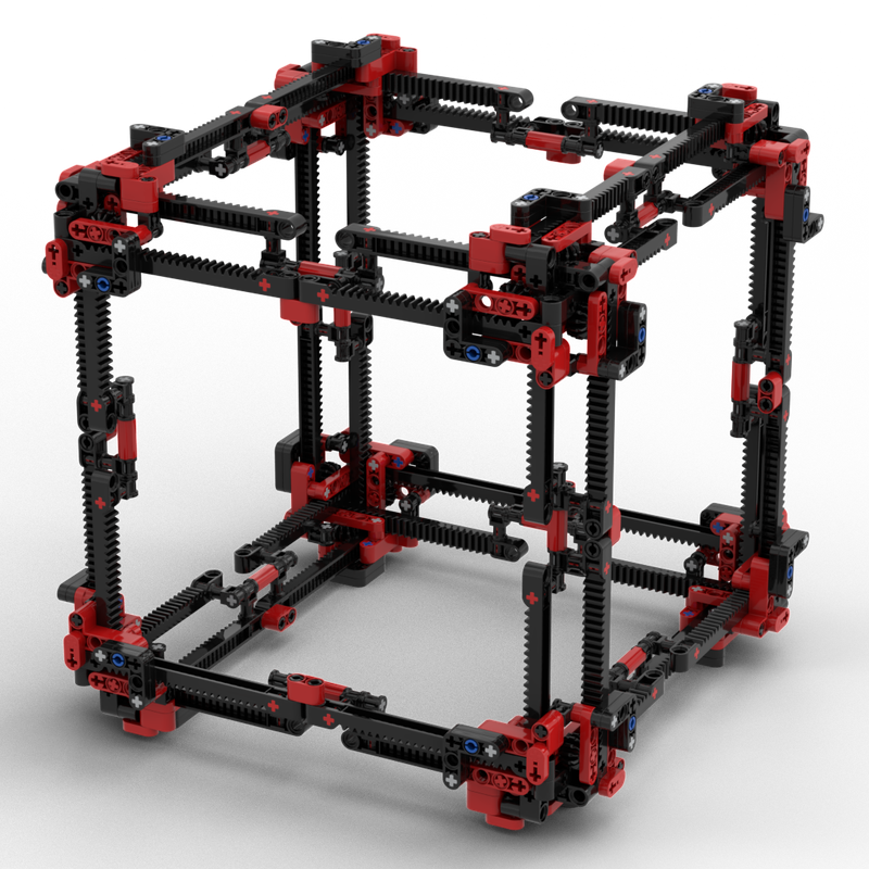 Lego Moc Expandable Cube By 2in1 Rebrickable Build With Lego