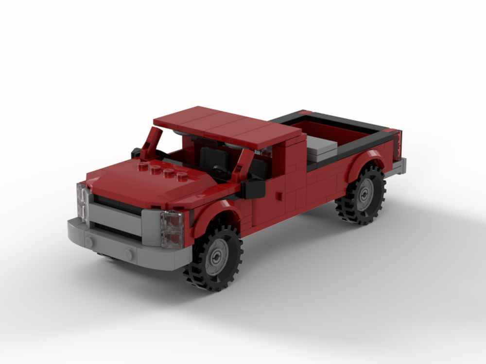 LEGO MOC 2016 Ford F-250 Super Duty Lifted by ZaneWC | Rebrickable ...