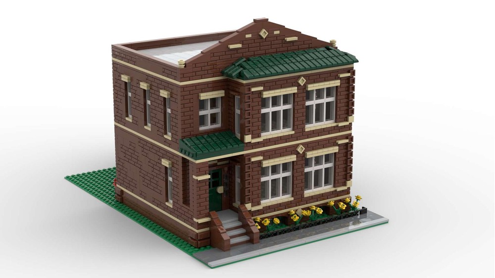 LEGO MOC Uptown Flats Modular Building by michaelbaek | Rebrickable ...