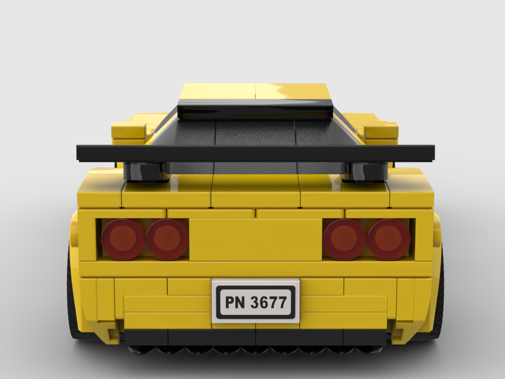 Lego Moc Corvette C6 R By Progressivemocfan Rebrickable Build With Lego