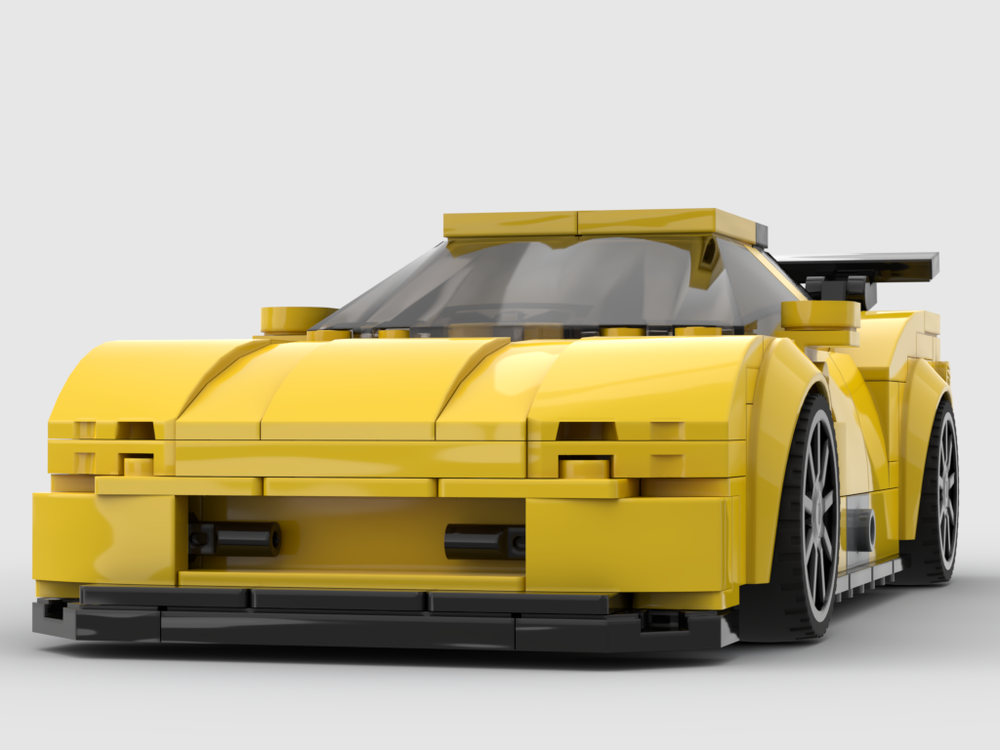 Lego Moc Corvette C6 R By Progressivemocfan Rebrickable Build With Lego