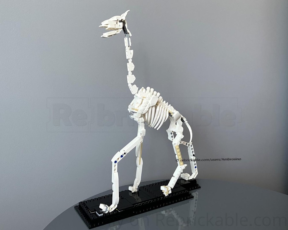 LEGO MOC 21320 Giraffe skeleton by Ambrosino | Rebrickable - Build with ...