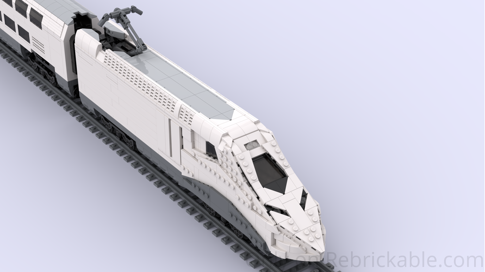 Lego Moc Tgv M By Prokuma Rebrickable Build With Lego