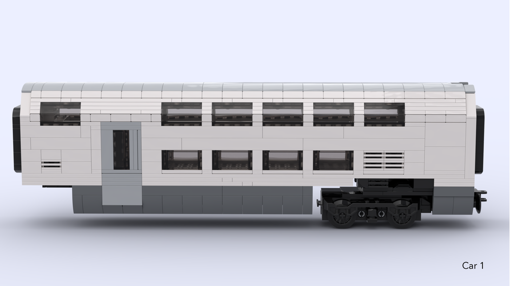 Lego Moc Tgv M By Prokuma Rebrickable Build With Lego