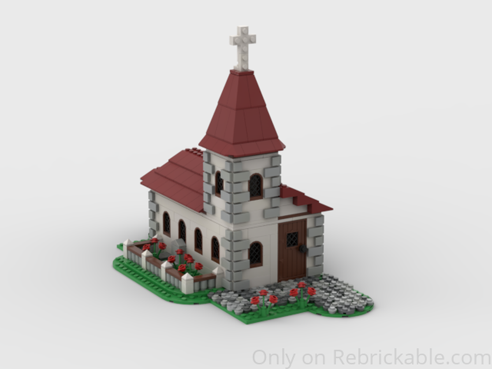LEGO MOC Bavarian Church by S-Brick | Rebrickable - Build with LEGO