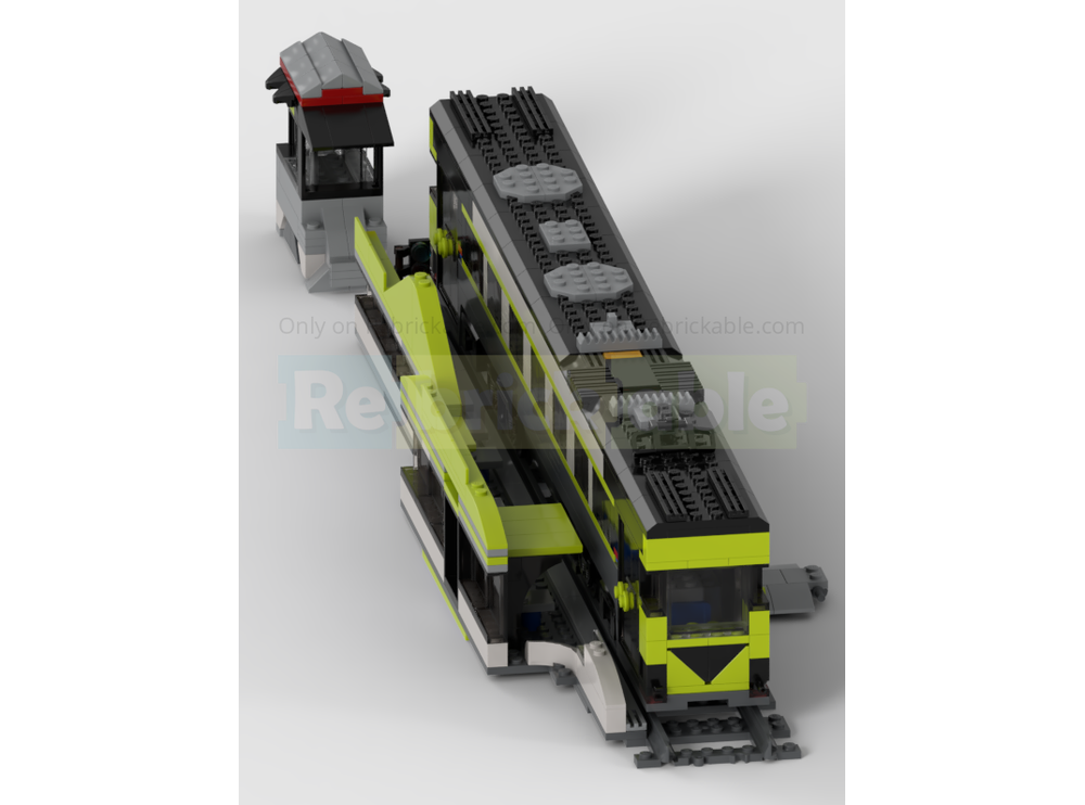 LEGO MOC-190193 60337 Alternate Build - 60 Stud Long Single Carriage ...