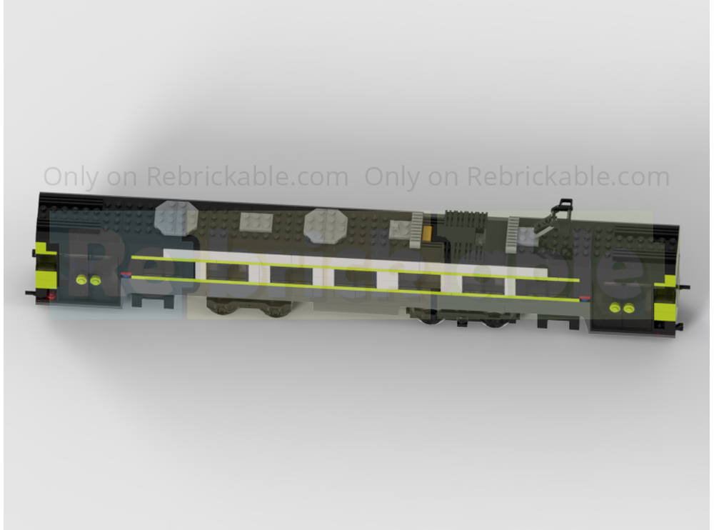 LEGO MOC-190193 60337 Alternate Build - 60 Stud Long Single Carriage ...