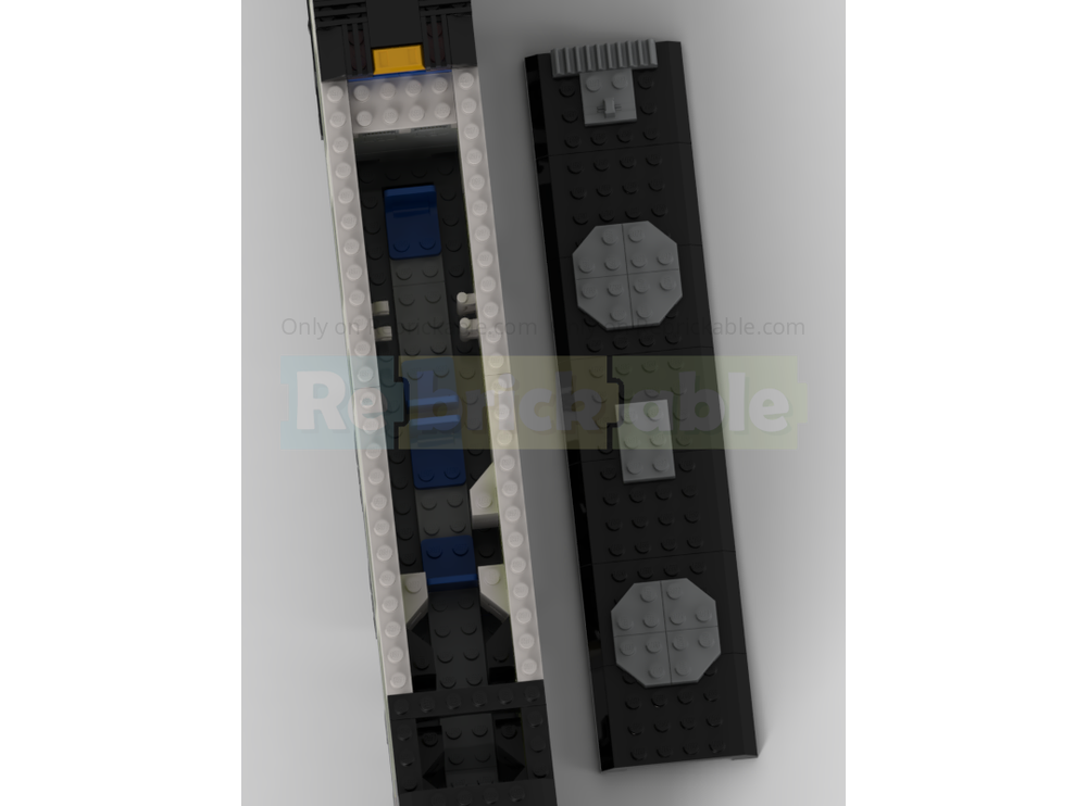 LEGO MOC-190193 60337 Alternate Build - 60 Stud Long Single Carriage ...