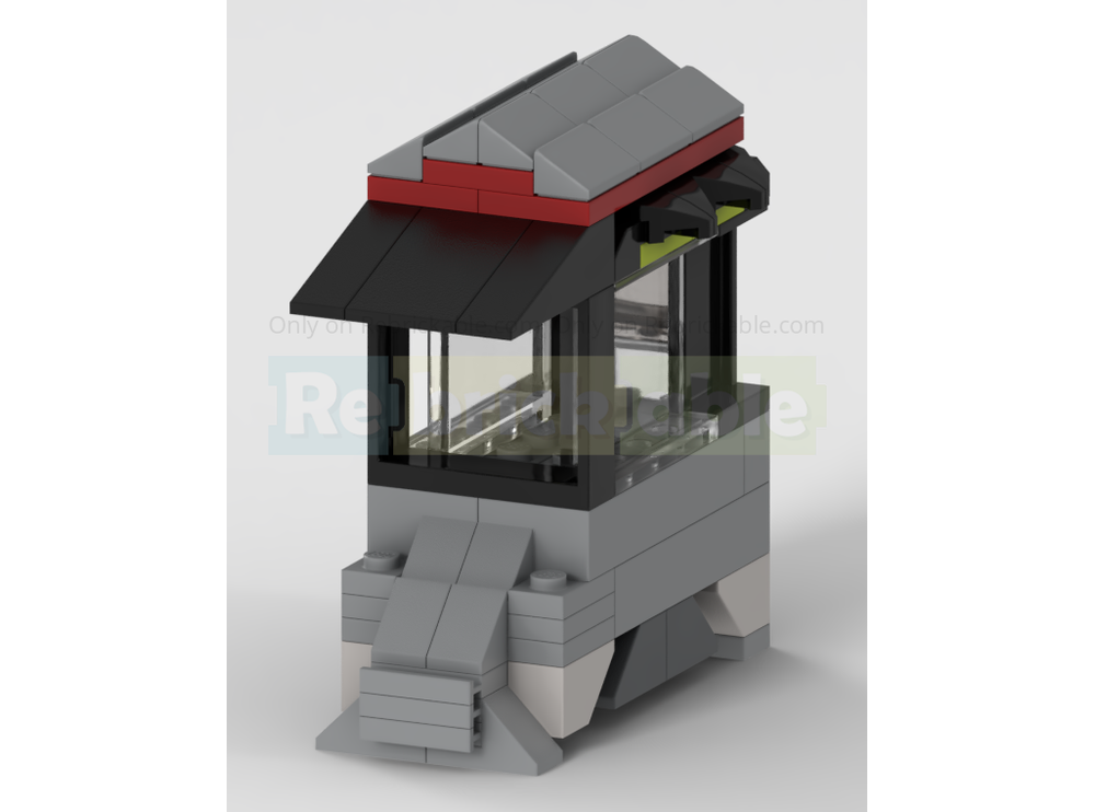 LEGO MOC 60337 Alternate Build - 60 Stud Long Single Carriage Railcar ...