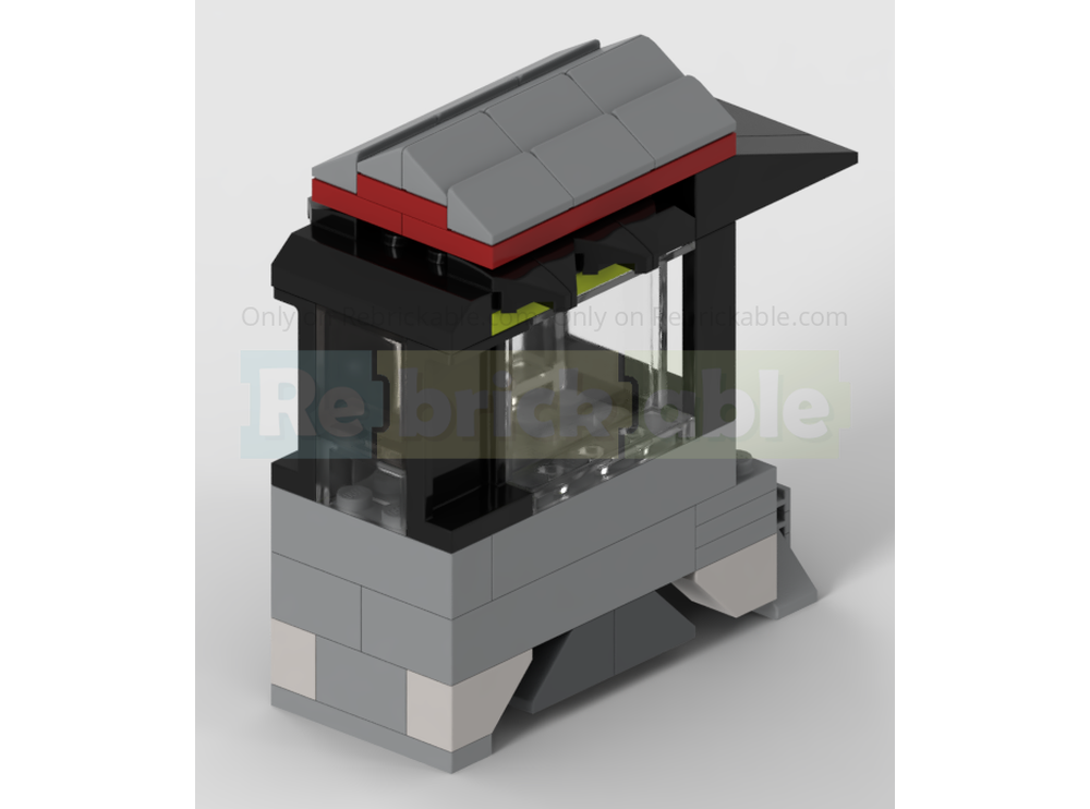 LEGO MOC 60337 Alternate Build - 60 Stud Long Single Carriage Railcar ...