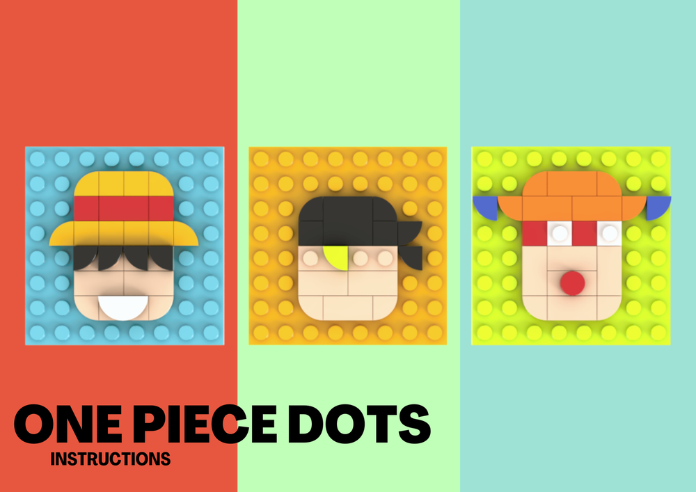 LEGO MOC One Piece Dots by Pepestudss | Rebrickable - Build with LEGO