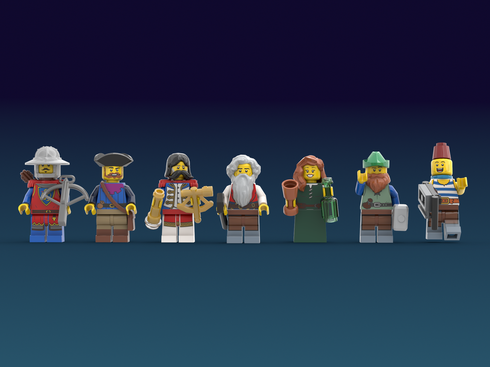 Lego Moc Renaissance Shipwright By Arselus Rebrickable Build With Lego