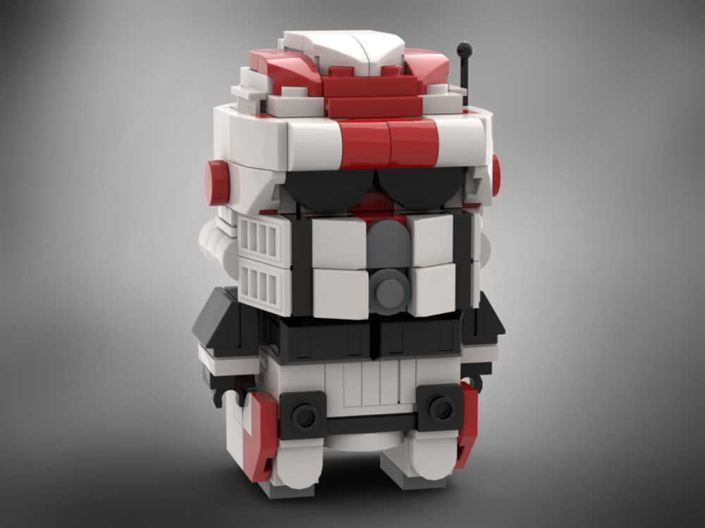 LEGO MOC ARF Sergeant Hound Brickheadz by Ant0noo | Rebrickable - Build ...