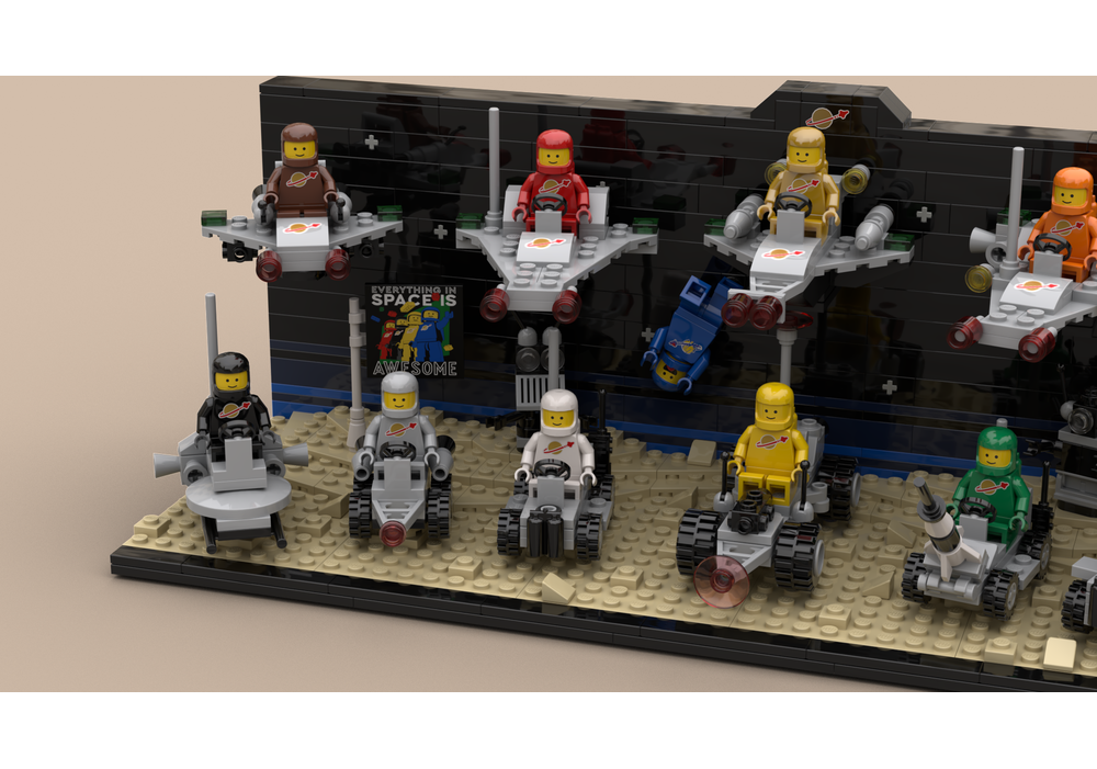 Lego Moc Everything In Space Is Awesome By Zzsila Rebrickable Build