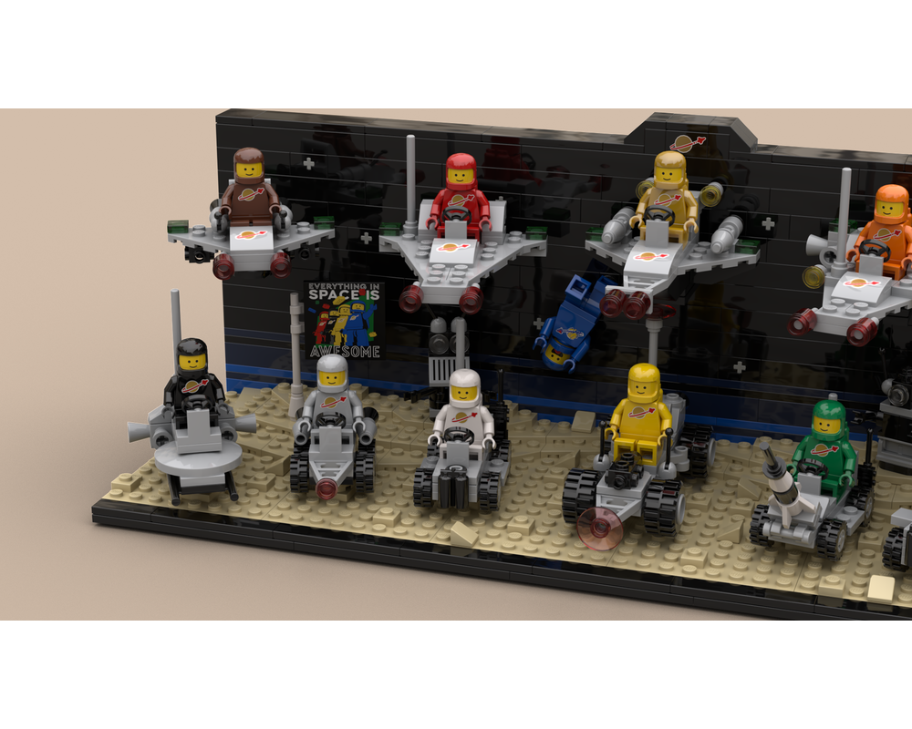 LEGO MOC Everything In Space Is Awesome by zzsila | Rebrickable - Build ...