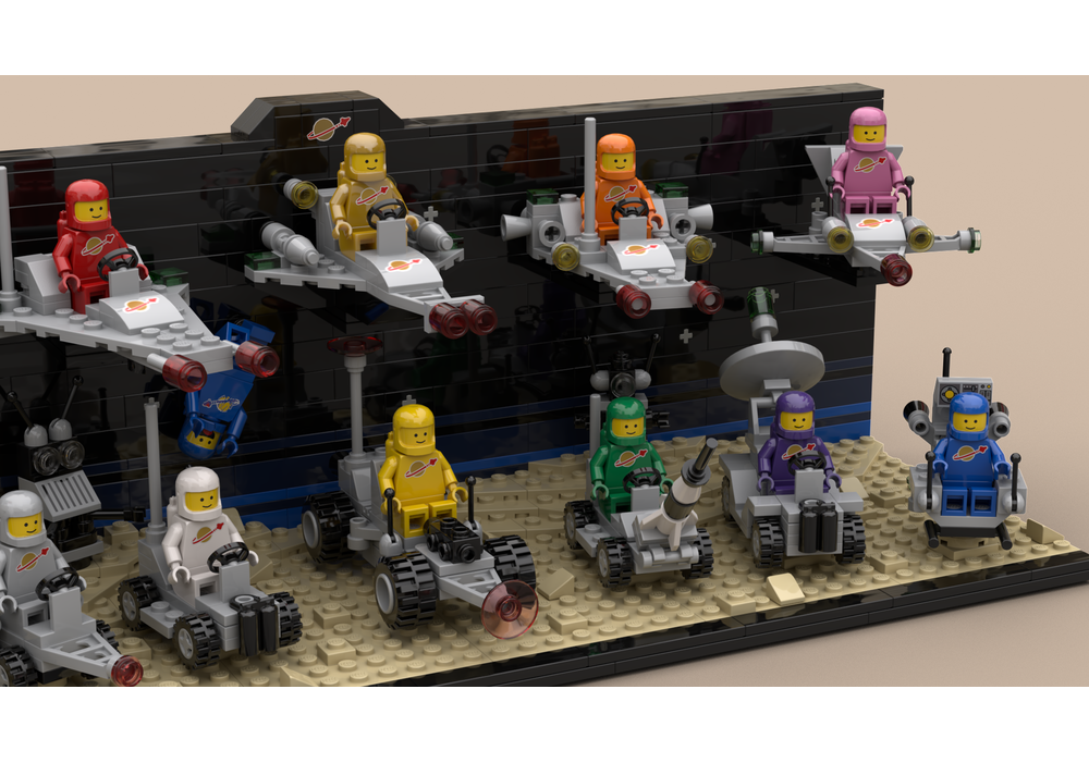 Lego Moc Everything In Space Is Awesome By Zzsila Rebrickable Build
