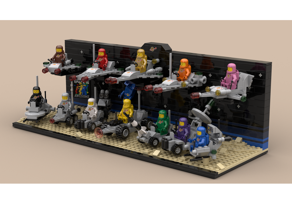 Lego Moc Everything In Space Is Awesome By Zzsila Rebrickable Build