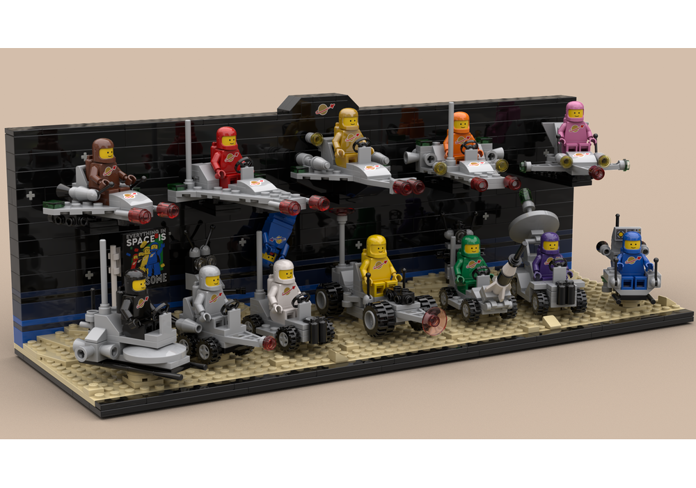 Lego Moc Everything In Space Is Awesome By Zzsila Rebrickable Build