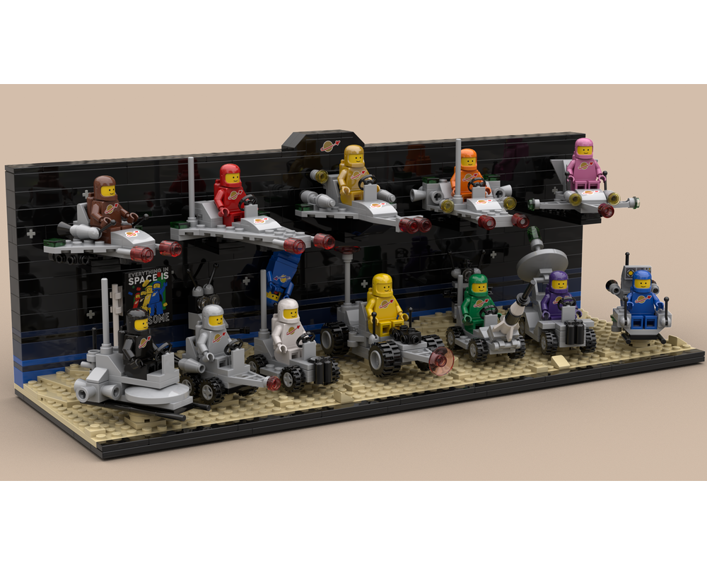 Lego Moc Everything In Space Is Awesome By Zzsila Rebrickable Build