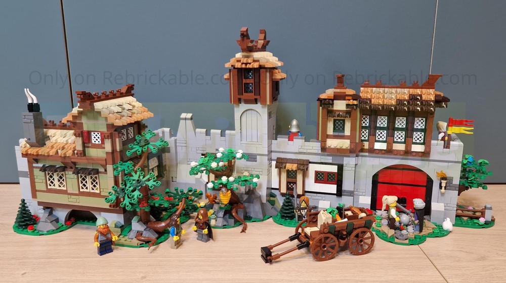 LEGO MOC The Medieval Merchant by Gr33tje13 | Rebrickable - Build with LEGO