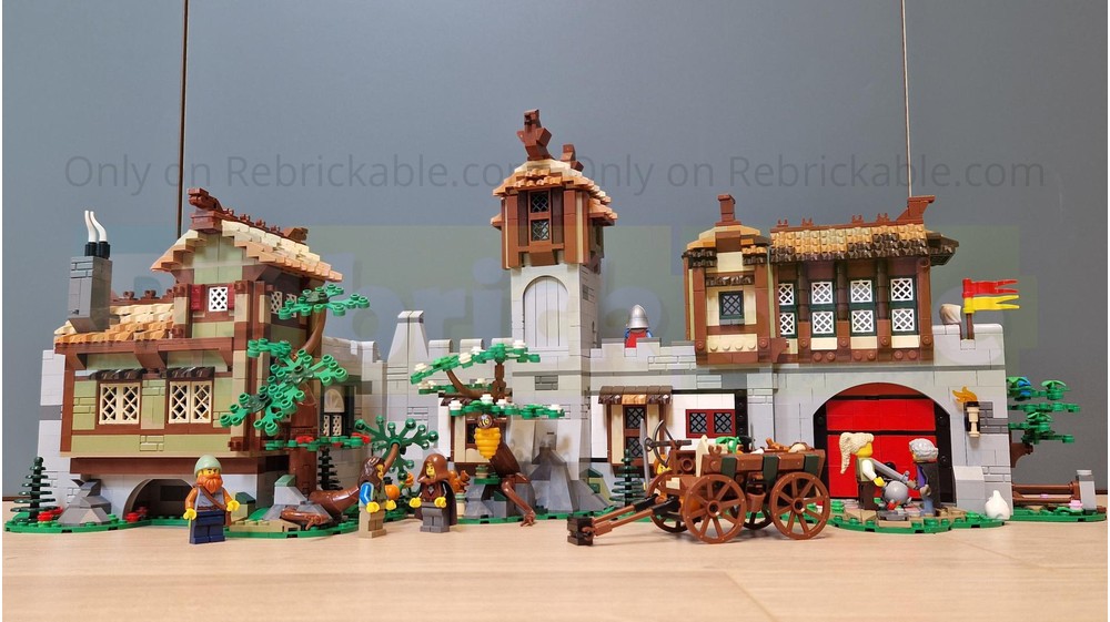 LEGO MOC The Medieval Merchant by Gr33tje13 | Rebrickable - Build with LEGO