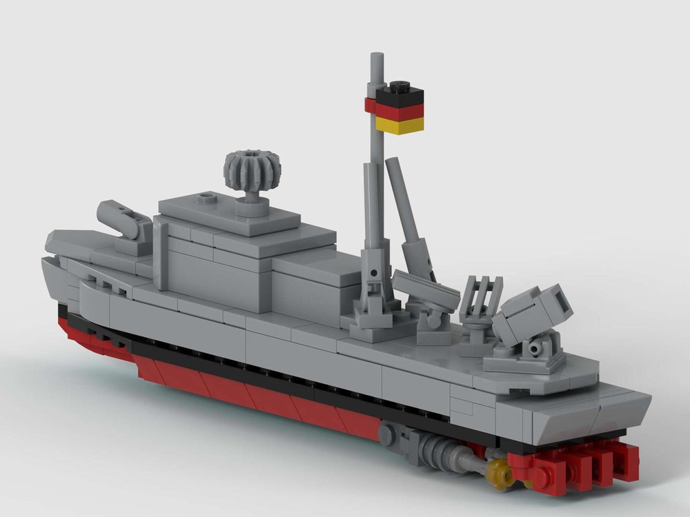 LEGO MOC Schnellboot 143A - Gepard Klasse - 1:300 by captain_brickbeard ...