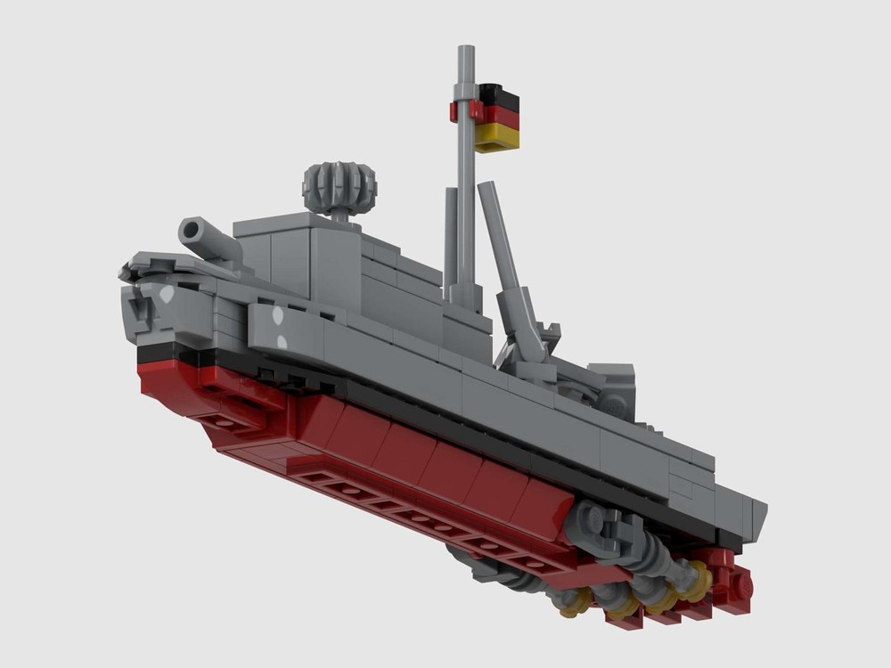 LEGO MOC Schnellboot 143A - Gepard Klasse - 1:300 by captain_brickbeard ...
