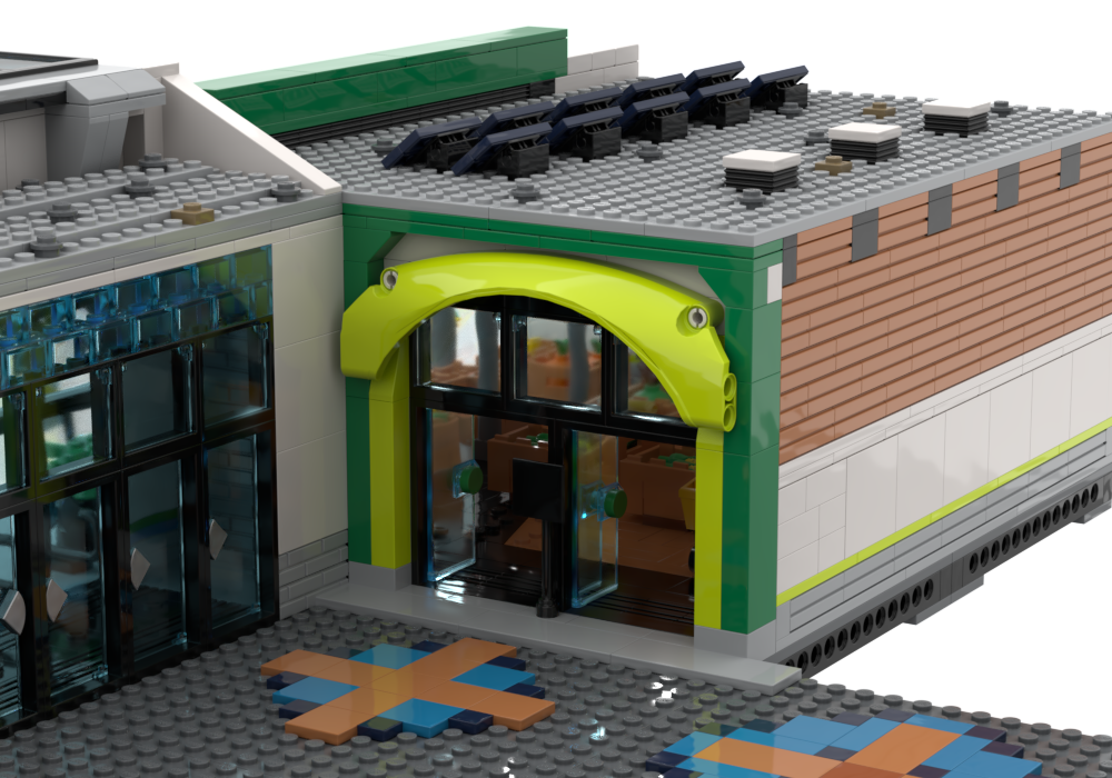 Lego Moc Farmers Market By Orchardbuilds Rebrickable Build With Lego