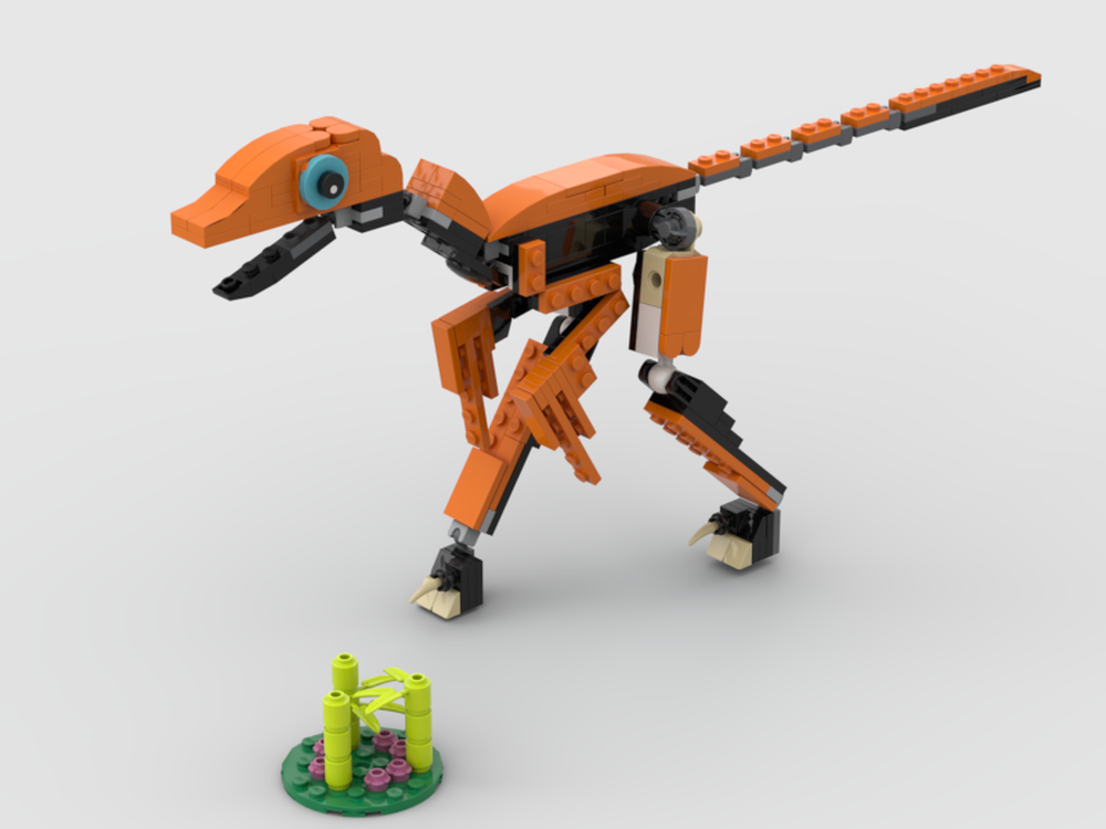 LEGO MOC 31129 Sinornithosaurus by bloooop | Rebrickable - Build with LEGO