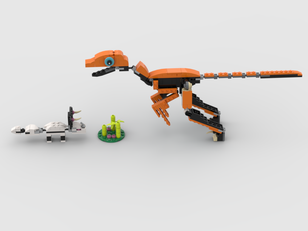 LEGO MOC 31129 Sinornithosaurus by bloooop | Rebrickable - Build with LEGO