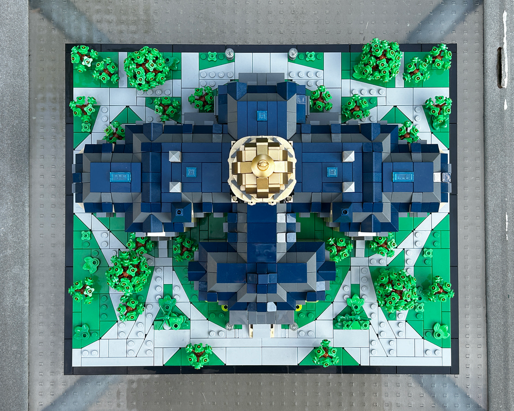 LEGO MOC Golden Dome - University of Notre Dame by CarCar75 ...